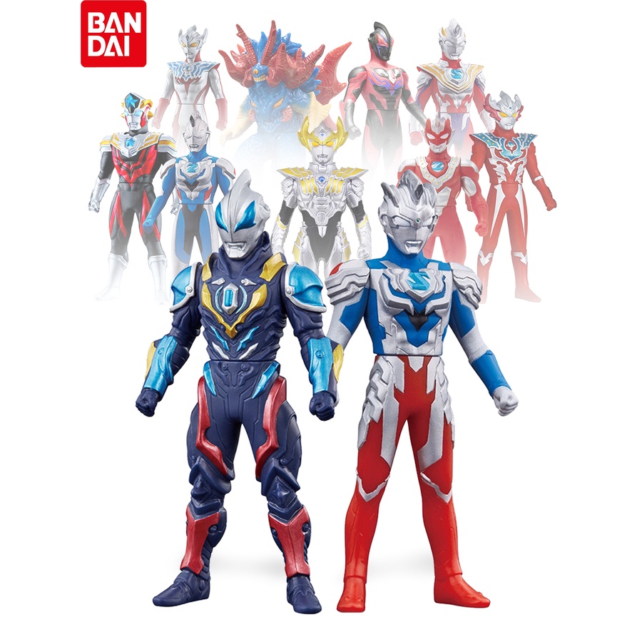 Bandai Anime Ultraman Zett Soft Rubber Doll Action Figure Model PVC ...
