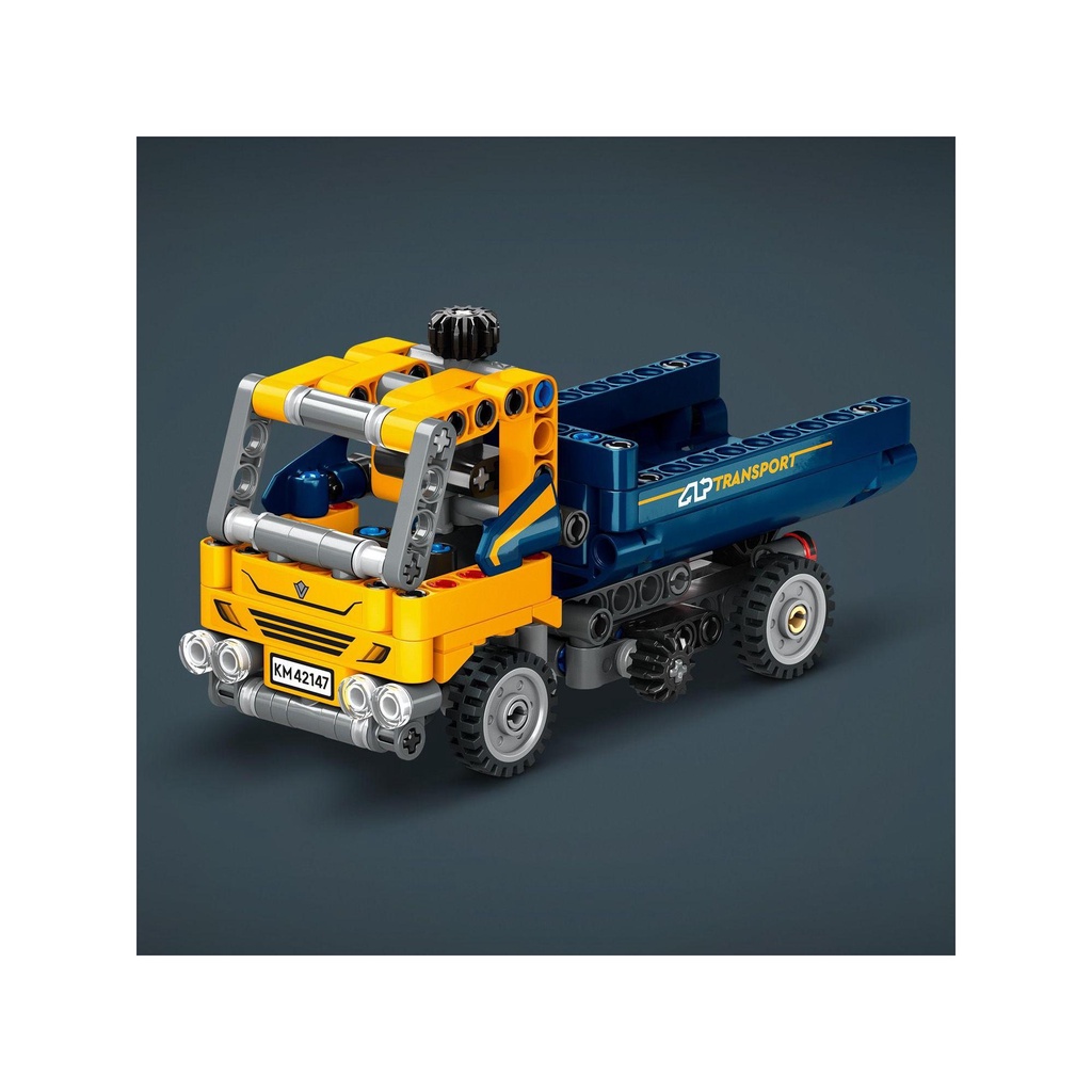 LEGO Technic 42147 Dump Truck Building Toy Set (177 Pieces) - lego ...