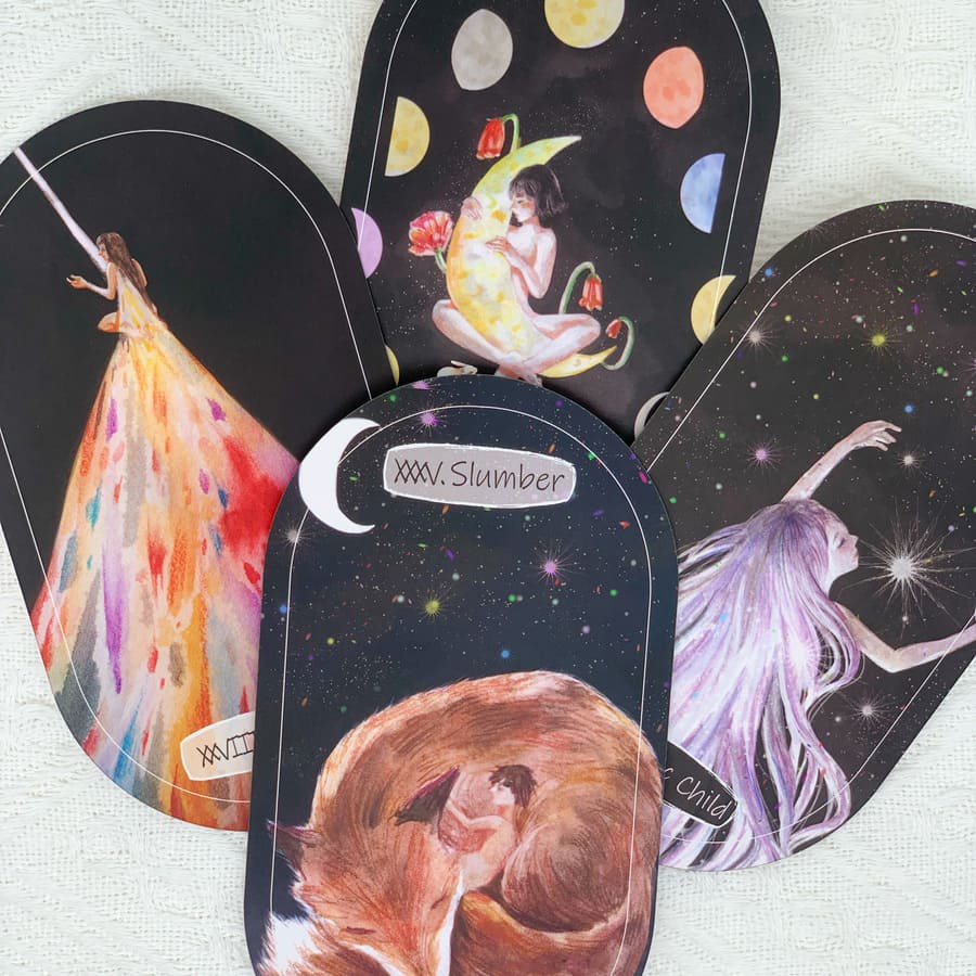 Wild Child Oracle การตูน สไตล์ญี่ปุ่น ไพ่ออราเคิล ไพ่ทาโรต์ ไพ่ทาโร่ ...