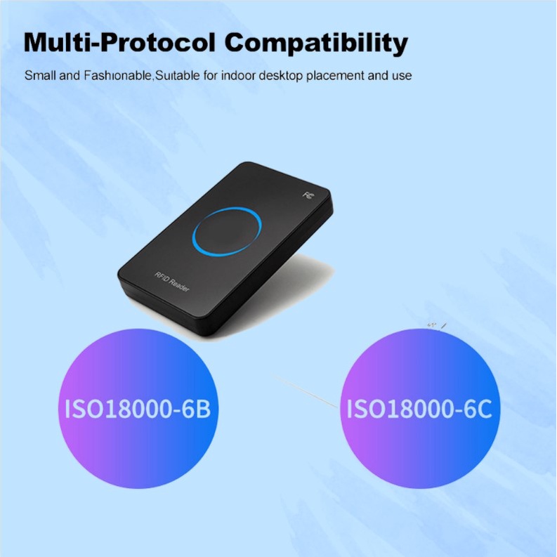 Superage 915Mhz RF UHF‑RFID Smart Contactless Reader‑Writer USB ...