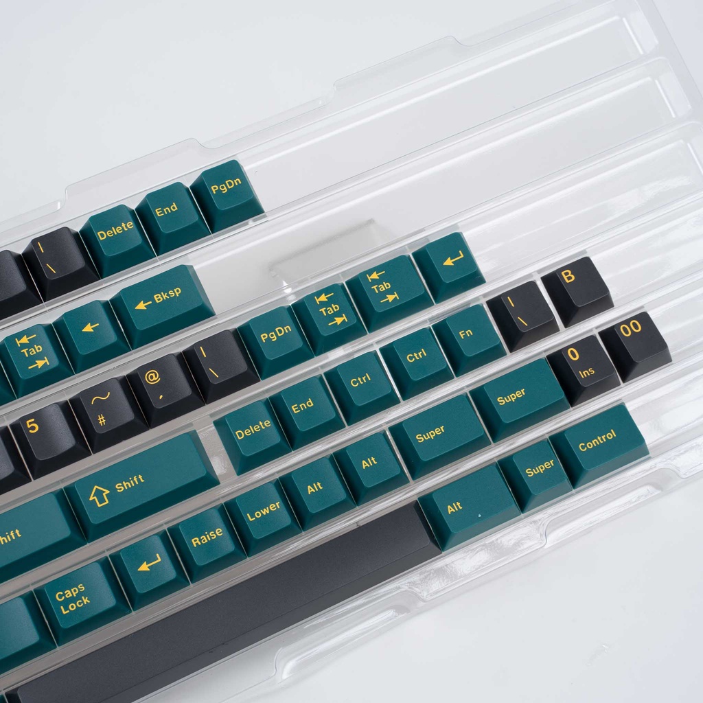 คีย์แคป Akko Mars green Cherry profile คีย์ไทย 184 ปุ่ม PBT DYE-SUB ...