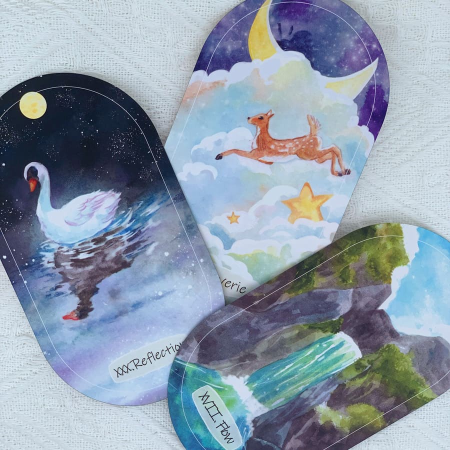 Wild Child Oracle การตูน สไตล์ญี่ปุ่น ไพ่ออราเคิล ไพ่ทาโรต์ ไพ่ทาโร่ ...