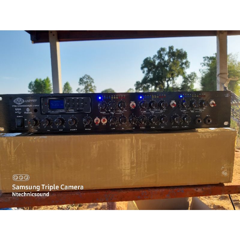 ปรีครอส3ทางใหม่รุ่นบลูทูช USB Bluetooth SD Card | Shopee Thailand