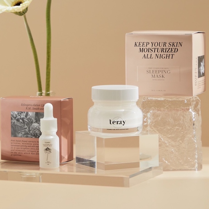 แถมเซรั่มอินครีม 10ml. ส่งฟรี Terry Sleeping Mask เธอร์รี่สลีปปิ้งมาส์ก ...