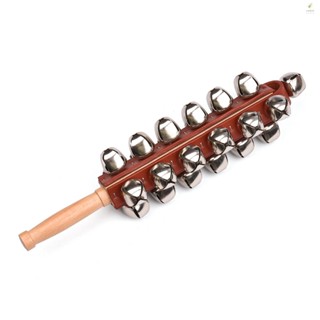 [On Sale] Hand Jingle Bells Hand Sleigh Bells Wooden Shaker Jingle ...