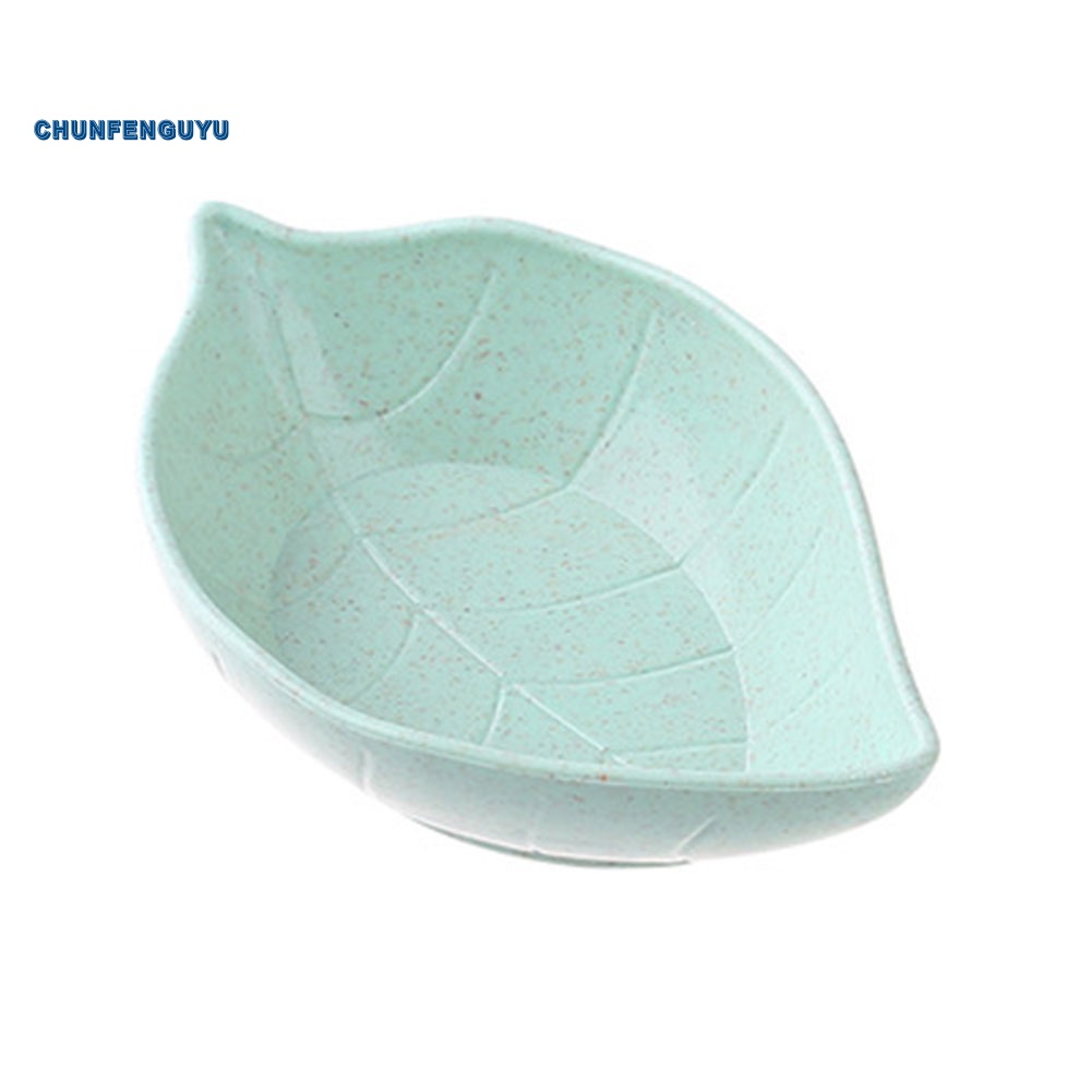 Cfgy* จานซอส เครื่องปรุงรส ซอส น้ําส้มสายชู รูปใบไม้ ขนาดเล็ก สไตล์ ...