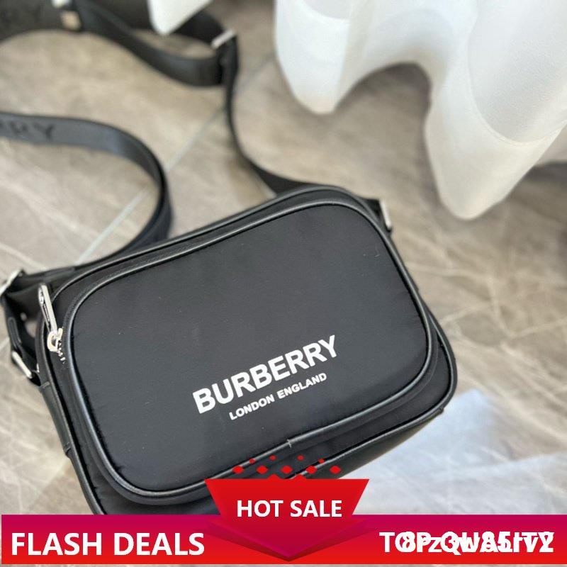 Burberry The 2022 New Blockbuster Black Camera Bag Inclined Shoulder ...
