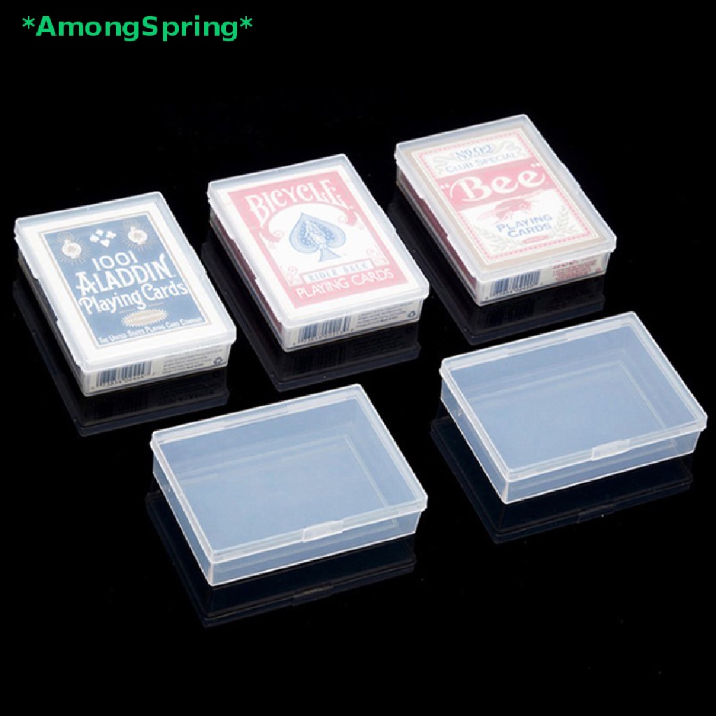 AmongSpring> 4PCS Plastic Storage Container Boxes Box Baseball Business ...