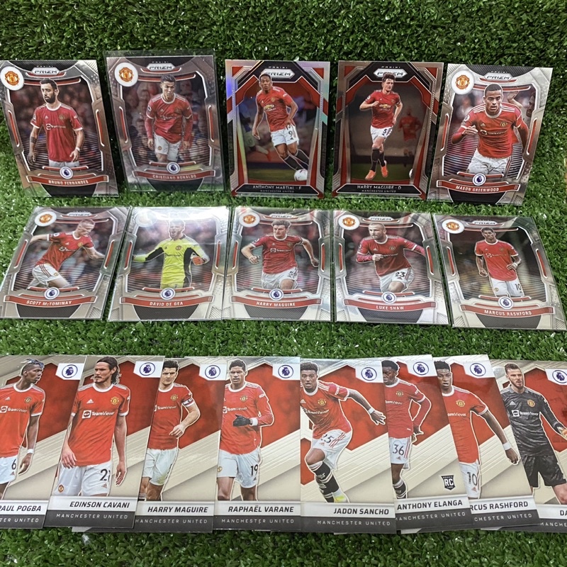 การ์ดสะสมฟุตบอล ทีมแมนยูไนเต็ด soccer card ManU Panini | Shopee Thailand