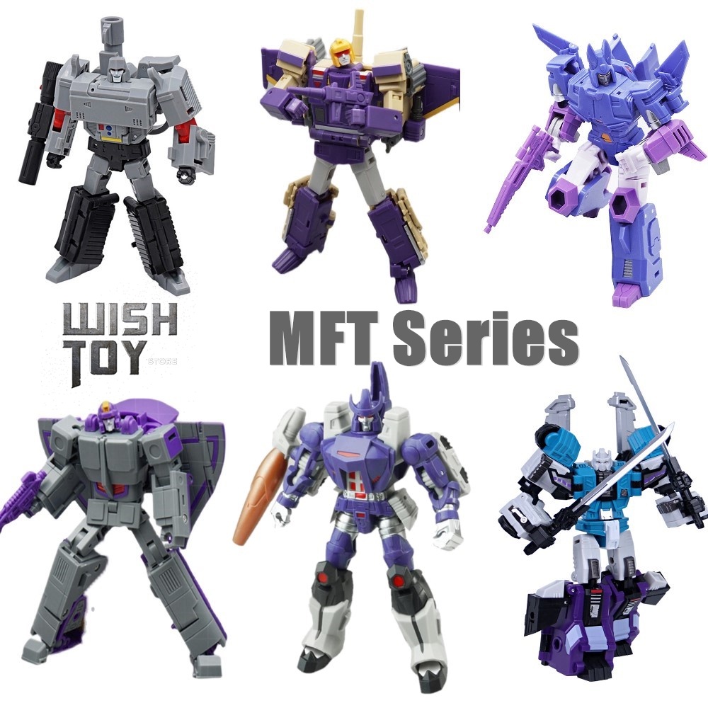 MFT Transformation MF MS Sixshot Blitzwing Astrotrain Cyclonus ...