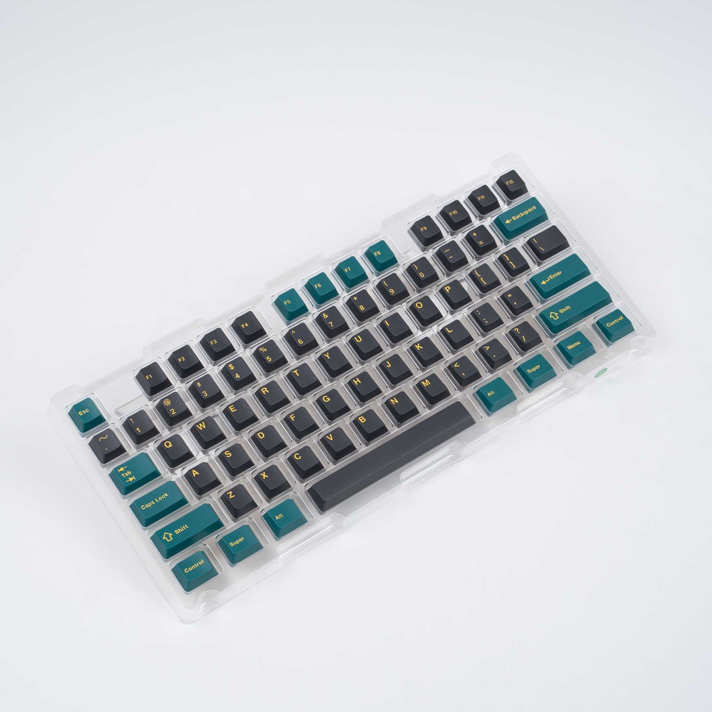 คีย์แคป Akko Mars green Cherry profile คีย์ไทย 184 ปุ่ม PBT DYE-SUB ...