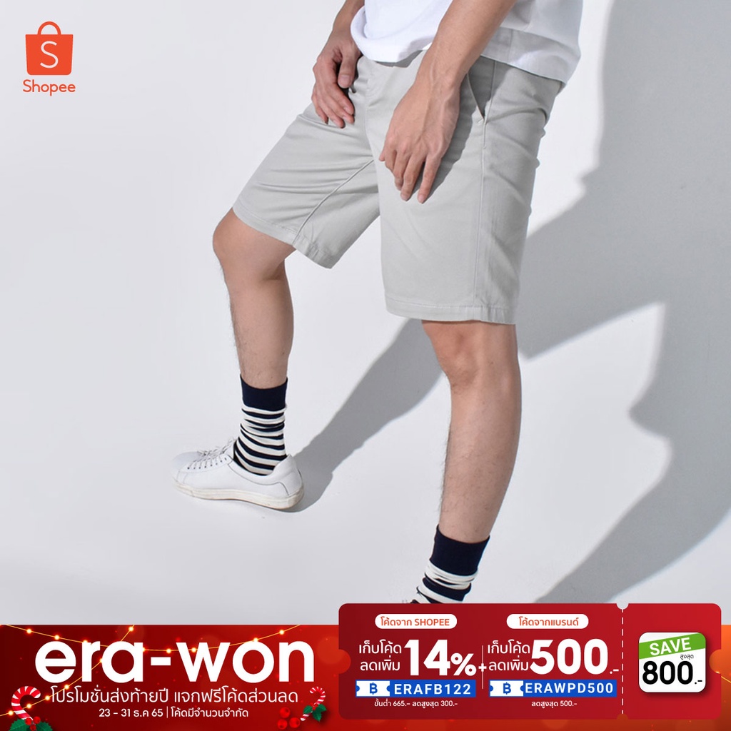 era-won กางเกงขาสั้น รุ่น Workday Skinny Japanese Vintage Shorts สี ...