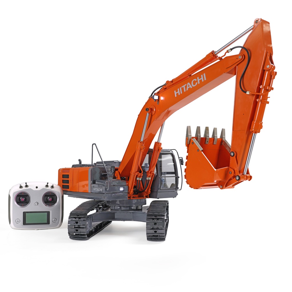 NEW JZM DIM-H3 1/12 RTR Hydraulic RC Excavator for HITACHI Metal ...