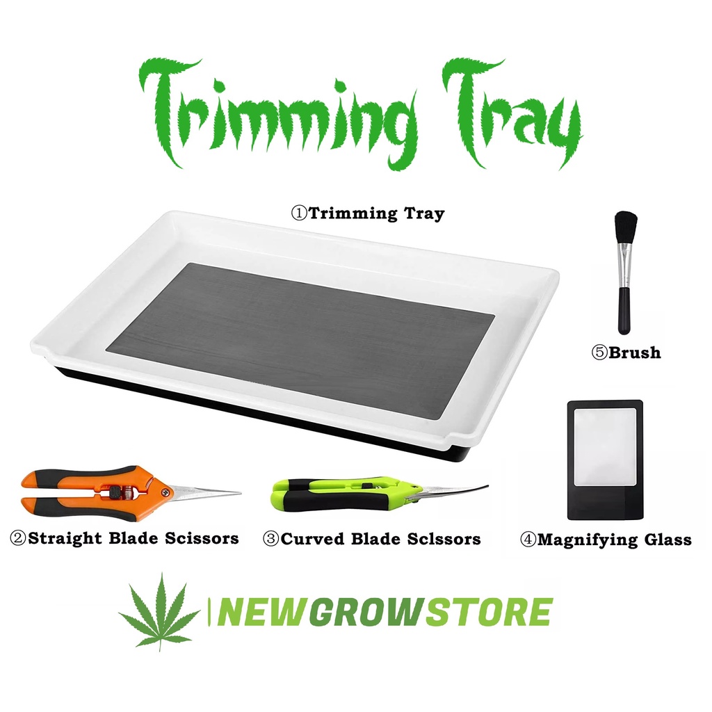 มาใหม่ Trimming Tray ถาดทริมใบไม้ ชุดถาดทริม ถาดทริมดอก 150ไมครอน แถม ...