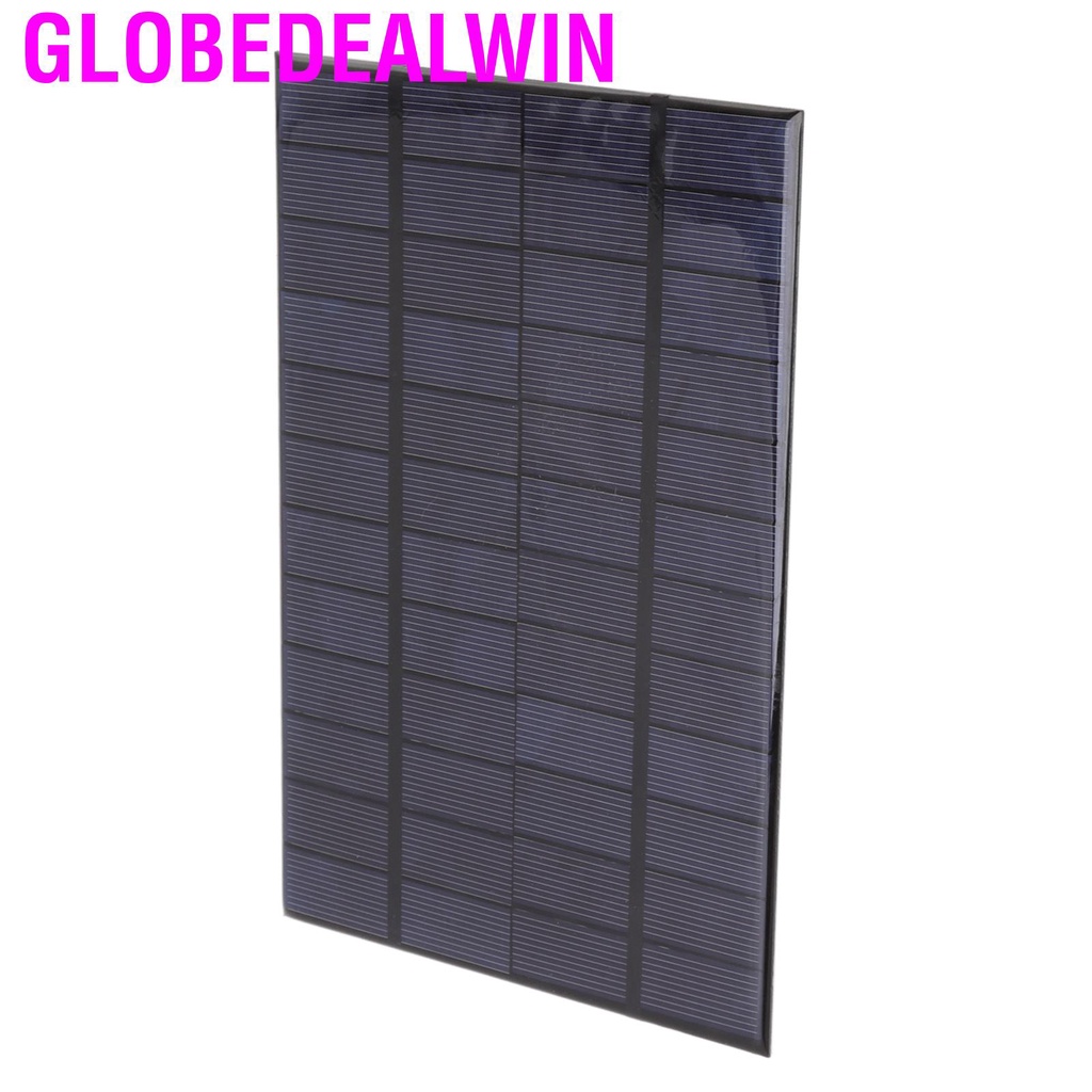Globedealwin 12V 4.2W Mini Epoxy Solar Panel Polysilicon Cell Battery ...