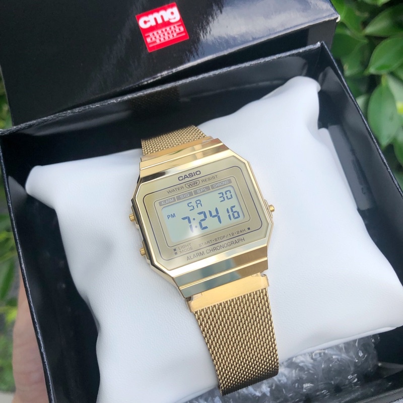 นาฬิกา CASIO ของแท้ CMG รุ่น A700WM-7A A700WMG-9A ประกันศูนย์เซ็นทรัล ...