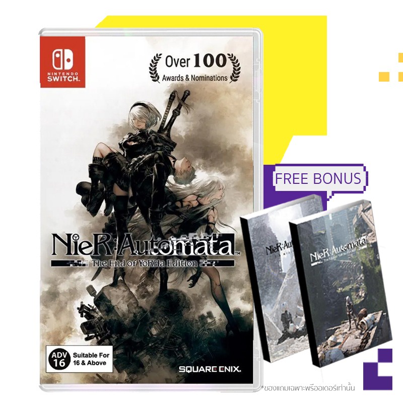 พร้อมส่ง🚚 ผ่อน 0 Nsw Nier Automata [the End Of Yorha Edition] เกม