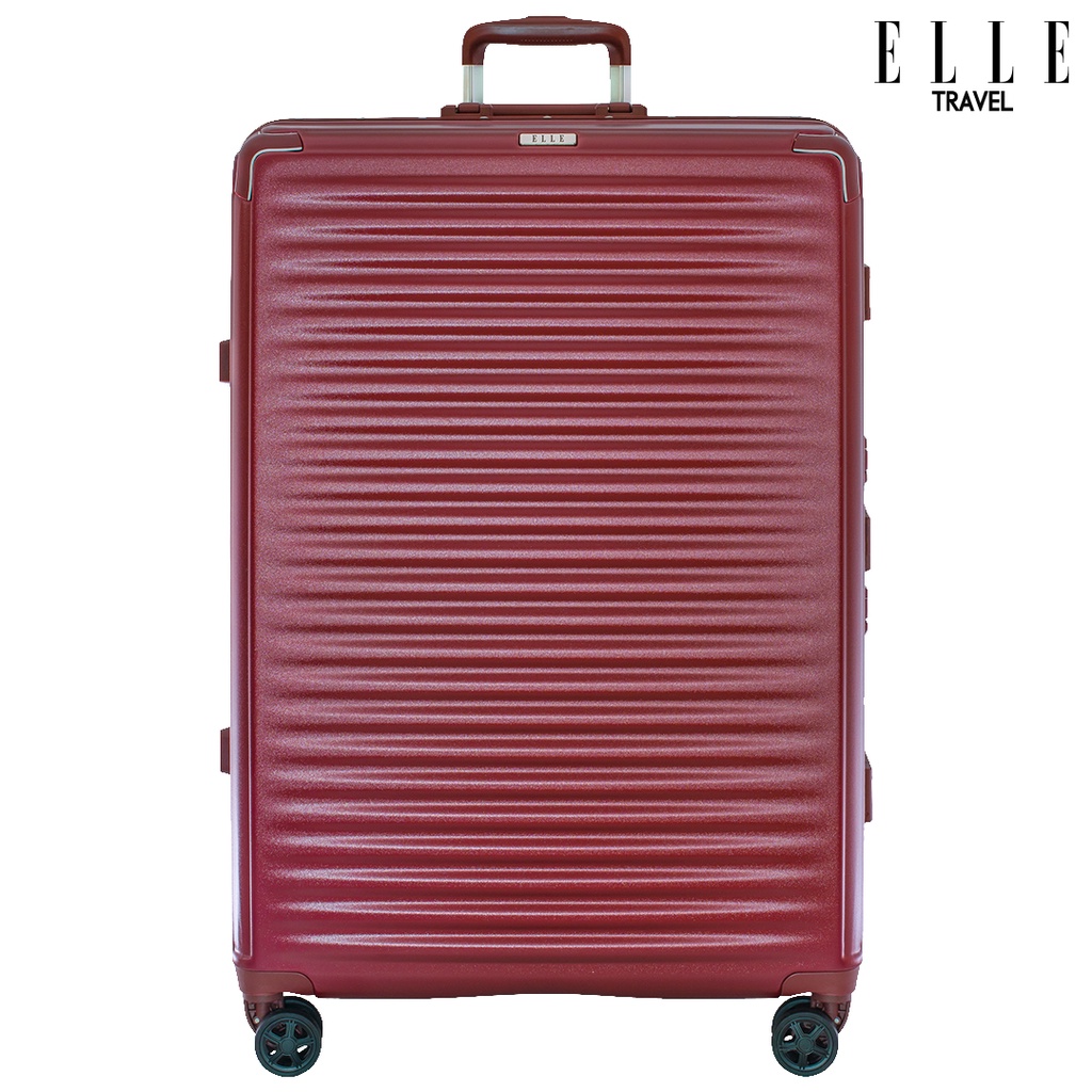 ELLE Travel Ripple Collection, Large 28" Luggage, 100% Polycarbonate ...