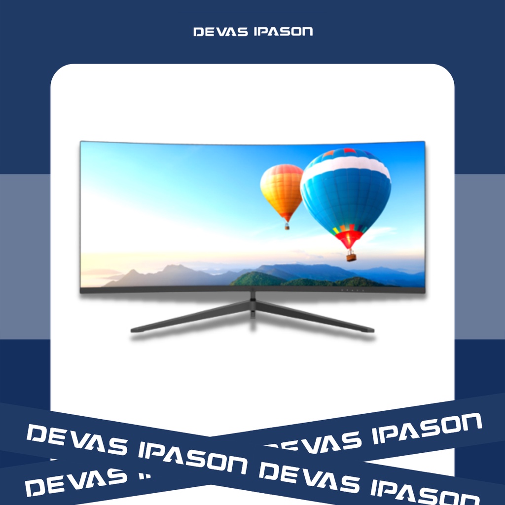 IPASON Monitor รุ่น E342BW-J 34 165 Hz รับประกัน 3 ปี โดย Devas IPASON - devasipason - ThaiPick