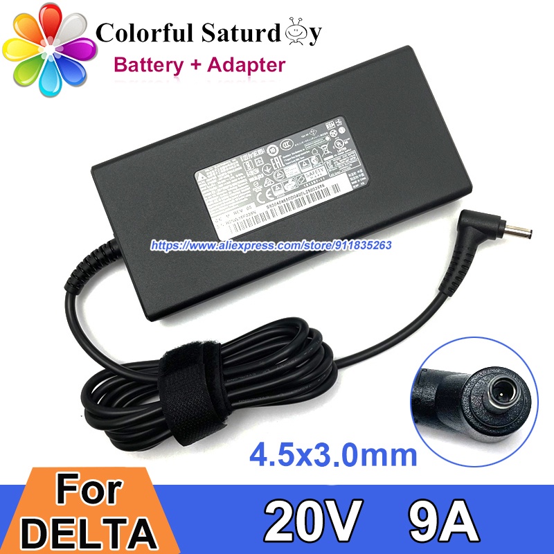 al ADP 180TB H DELTA AC Adapter 20V 9A Power Adapter For MSI MS 17F5 ...