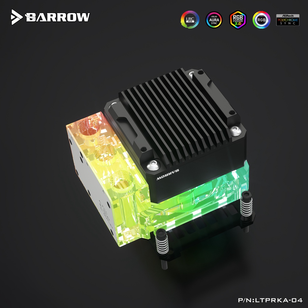 Barrow PC water cooling CPU water block integrated pump and reservoir ...