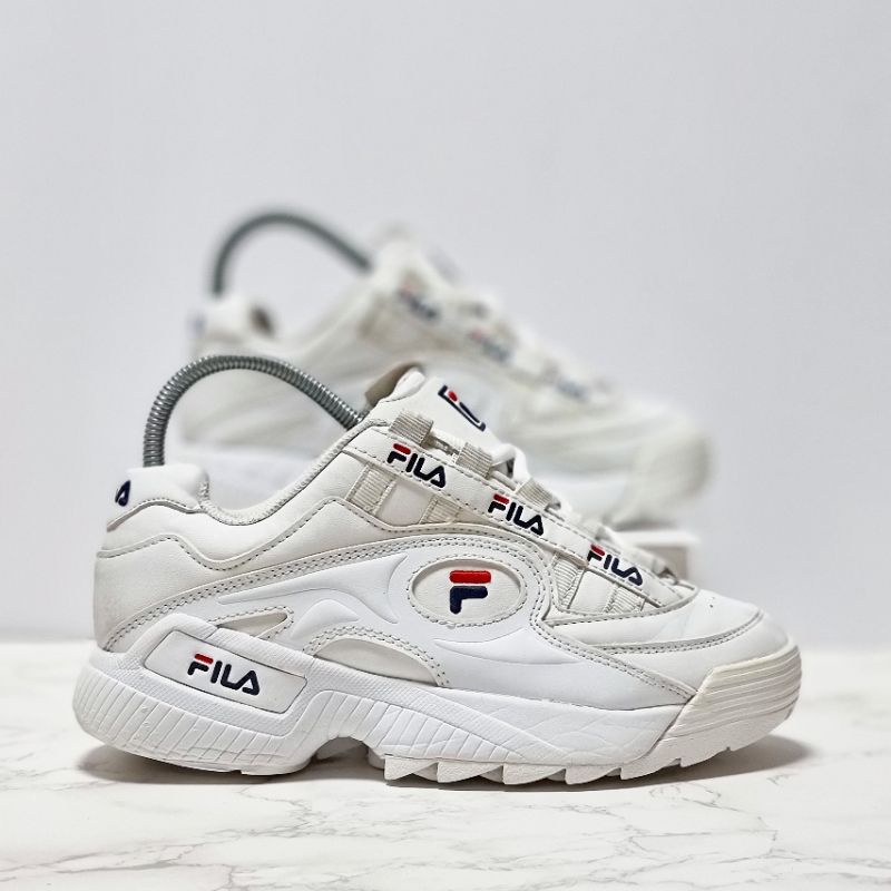 รองเท้ามือสอง แบรนด์แท้ Fila disruptor Size 38-24 - pb.sneaker - ThaiPick