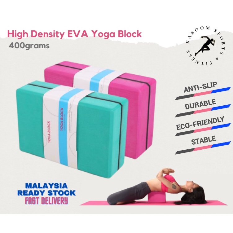 2022*hot*High Density EVA Yoga Block/Yoga Brick 400g | Shopee Thailand