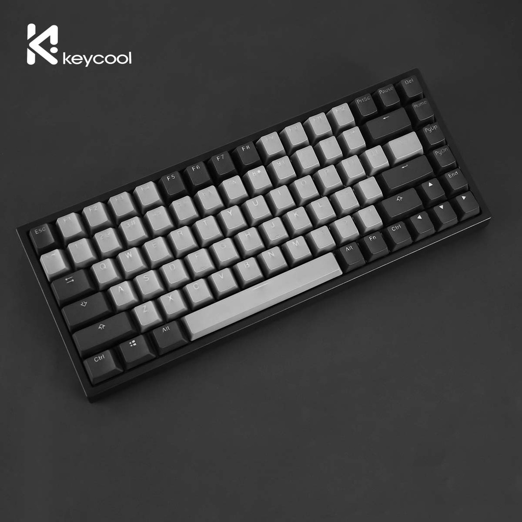Keycool KC84 RGB คีย์บอร์ดเกมมิ่ง มีไฟ Red switch Brown switch 84ปุ่ม ...