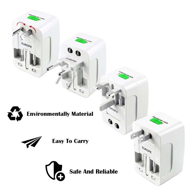EYD SN01 มัลติฟังก์ชั่น Travel Plug Adapter All In One Converter ...