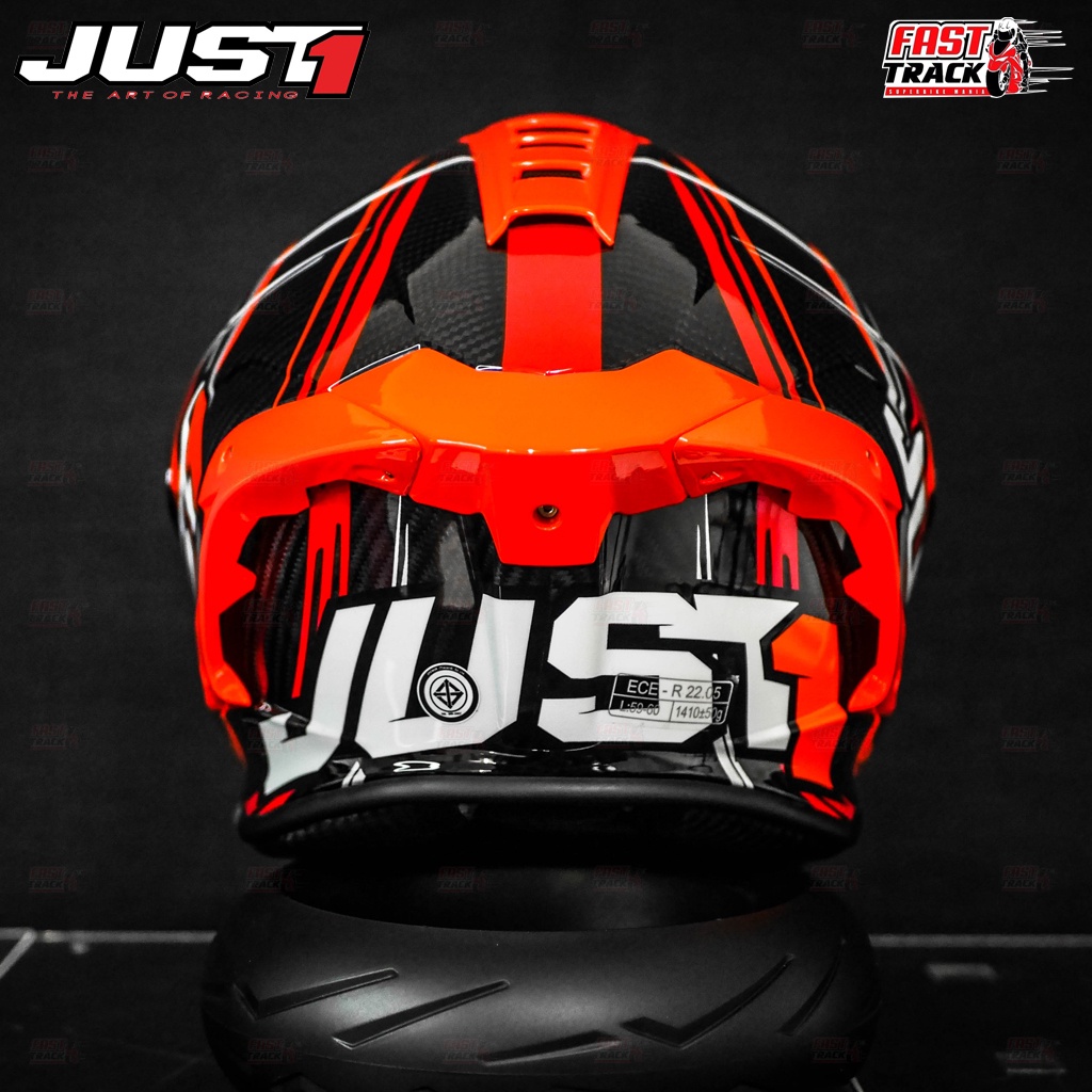 JUST1 HELMET รุ่น J GPR ลาย Torres Replica Red Carbon - fasttrack ...