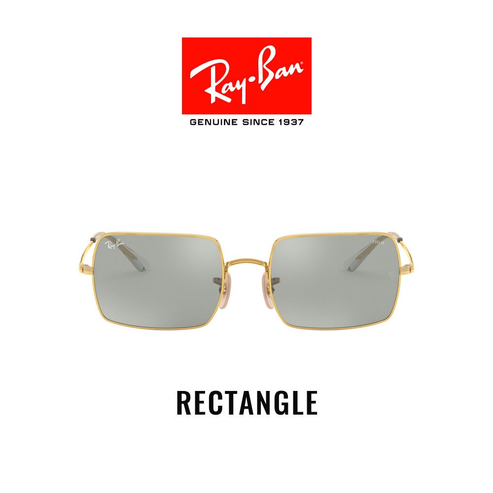 RAY-BAN RECTANGLE - RB1969 001W3 -Sunglasses - rayban.th - ThaiPick