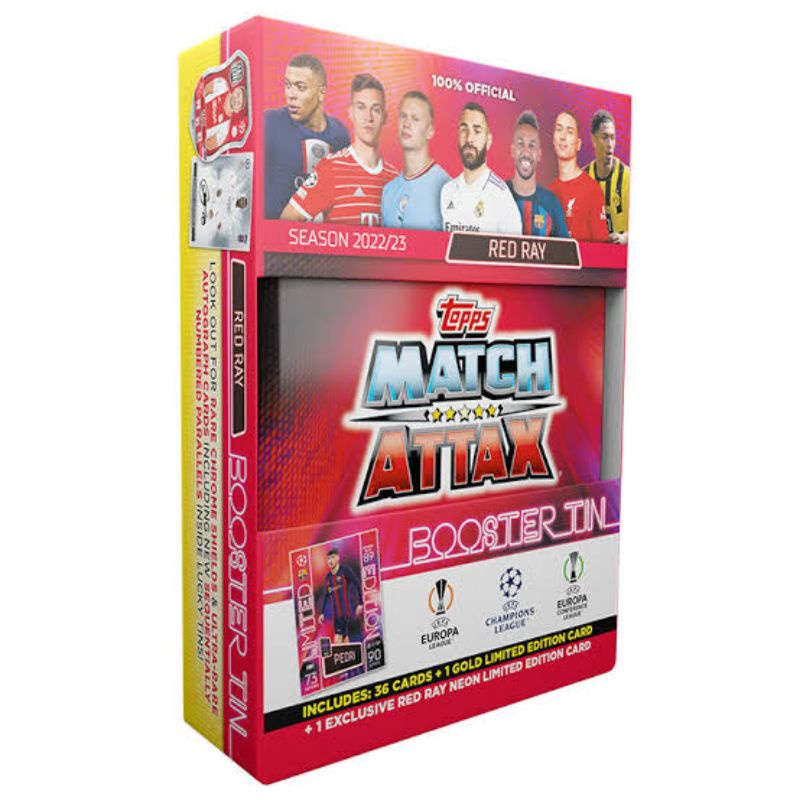 Topps Match Attax Booster Tin Season 202223 (38 Cards) - gimmicktoys ...