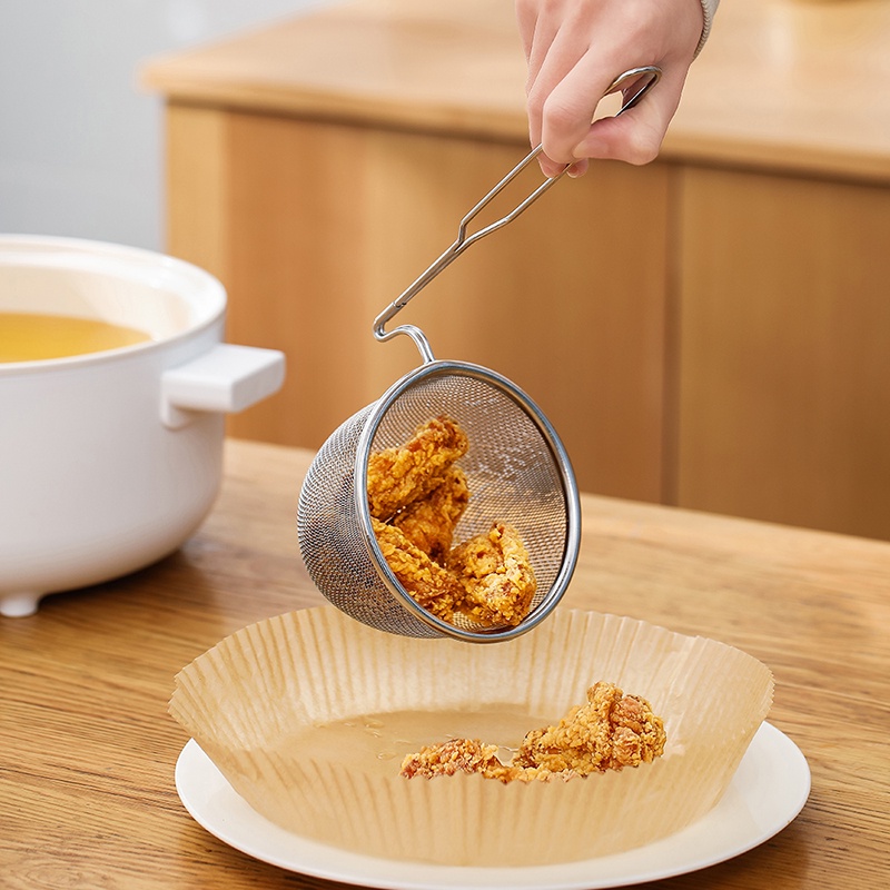 FaSoLa Stainless Steel French Fries Fried Filter Spoon Hot Pot Colander ...