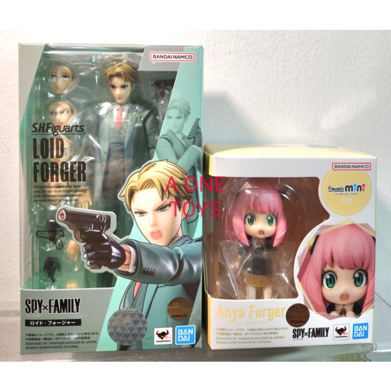 SH MINI ANYA FORGER & SH LOID FORGER SPYxFAMILY | Shopee Thailand