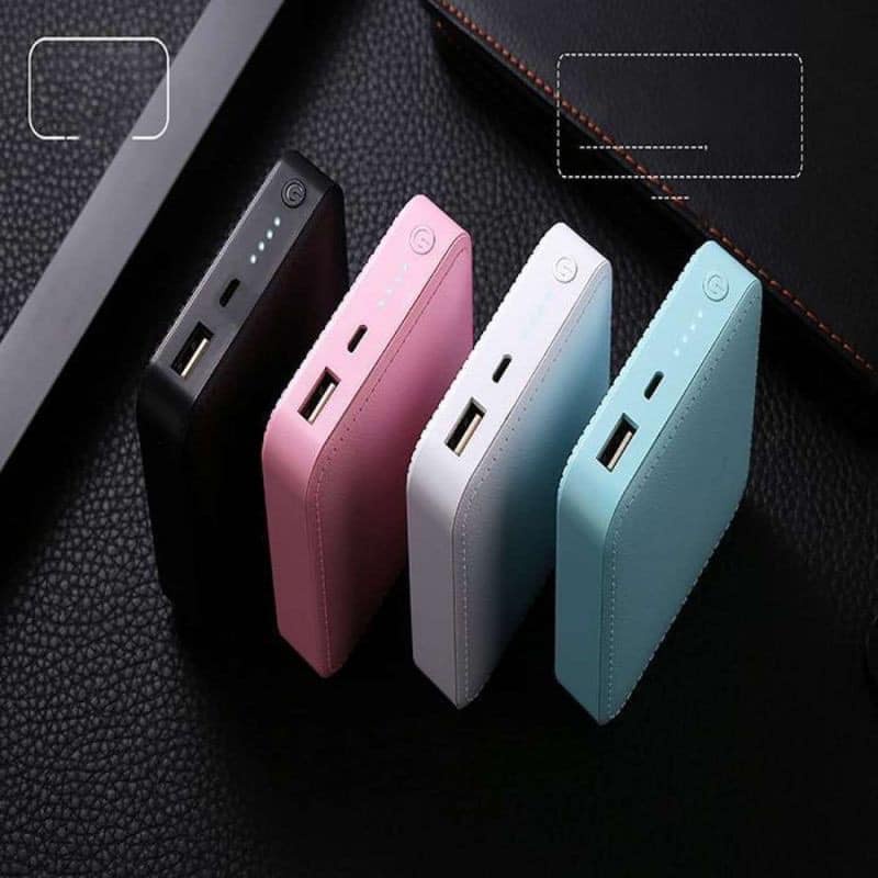 Portable Mini 10000mAh power bank Smartphone Candy color Digital ...