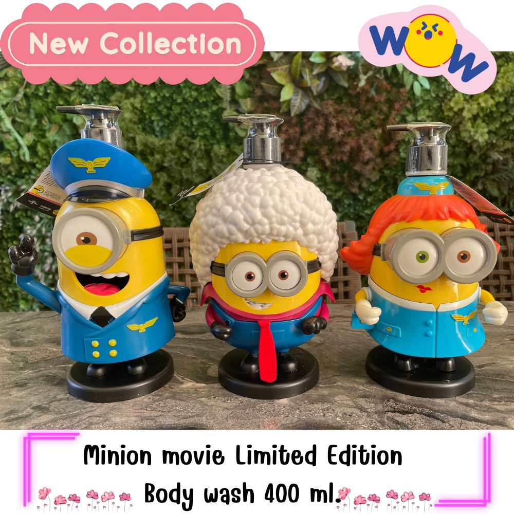 Madelyn Minion Movie Limited Edition Body Wash 400 ml.ครีมอาบน้ำมิน ...