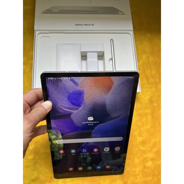 Samsung Galaxy Tab S7 FE.LTE(โทรได้)เครื่องศูนย์ไทยสภาพสวยมากๆแบบนี้หายาก - thankyouphone - ThaiPick