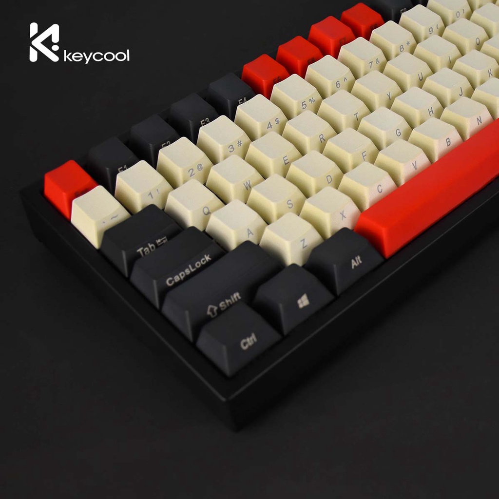 Keycool KC84 RGB คีย์บอร์ดเกมมิ่ง มีไฟ Red switch Brown switch 84ปุ่ม ...