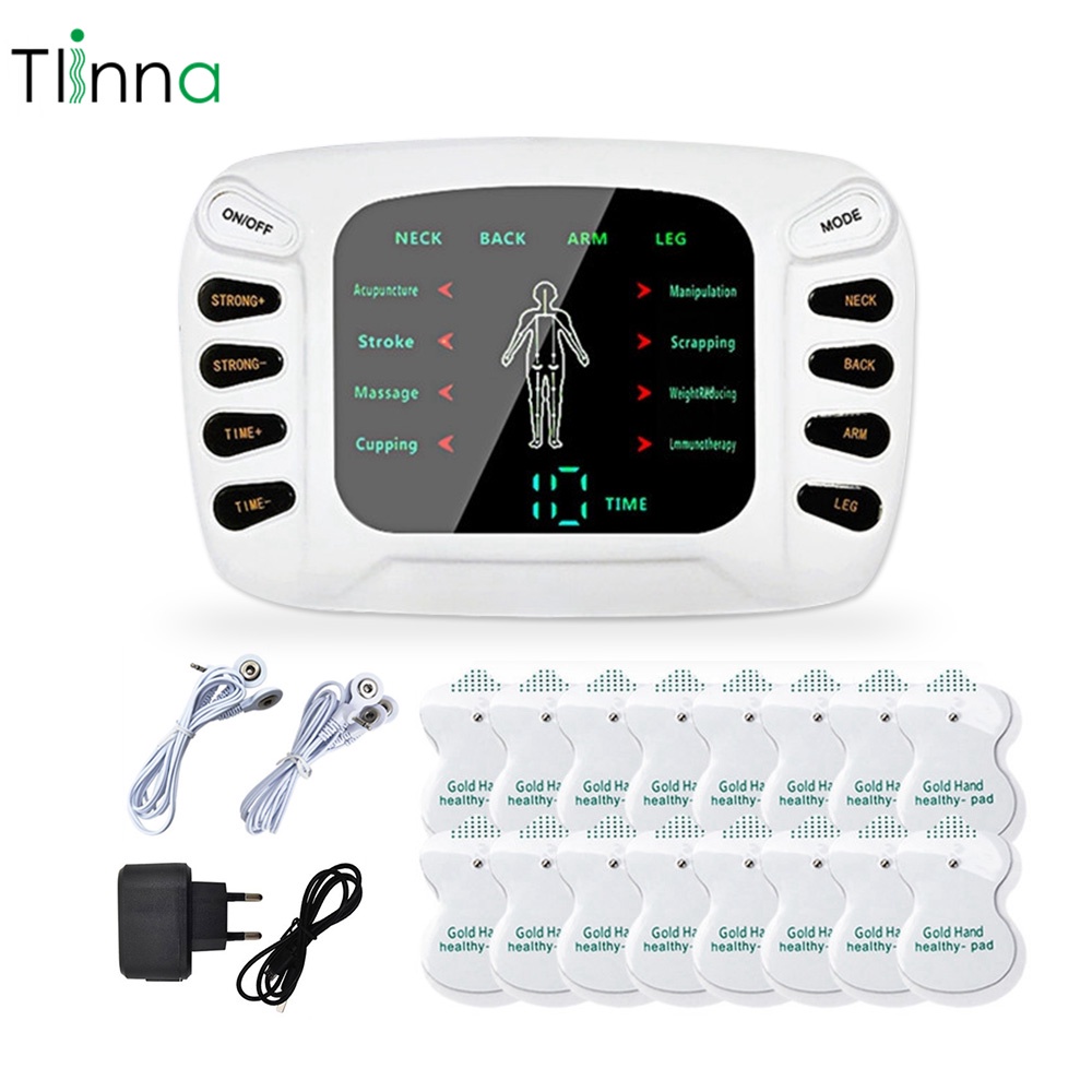 Electronic Pulse Massager EMS Acupuncture Muscle Stimulator Meridian ...
