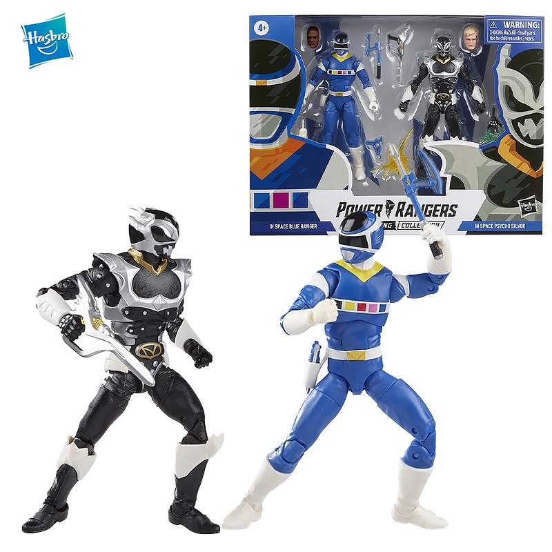 Hasbro Power Rangers Lightning Collection In Space Blue Ranger Action ...