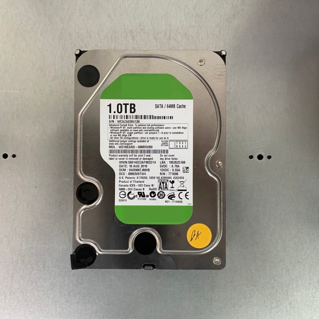 ลดพิเศษ ฮาร์ดดิสก์ PC มาตรฐาน ยอดนิยม มือสอง HDD SATA 3.5 1TB 2TB มือ ...