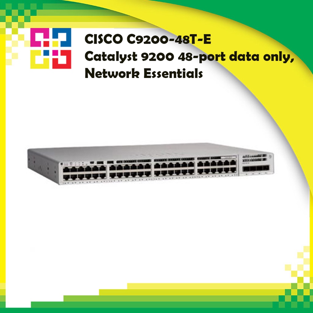 CISCO C9300-48P-E Catalyst 9300 48-port PoE+ Network Essentials ...