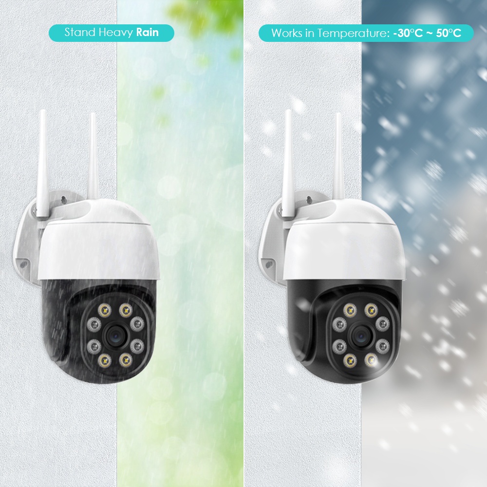 EYD p3S กล้องวงจรปิดไร้สาย indooroutdoor 3MP FULL Color Mini IP Camera ...