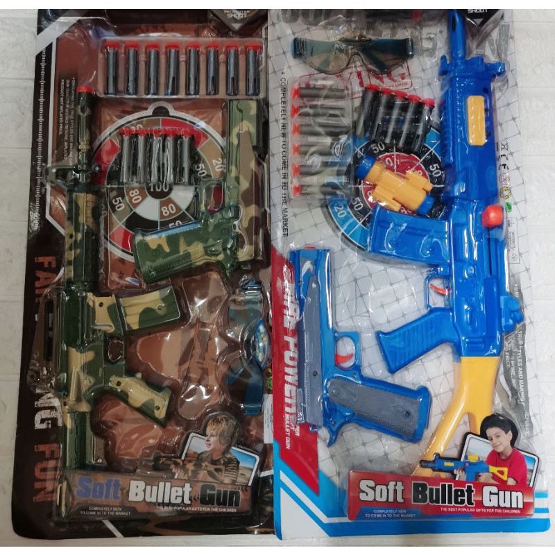 AizaShop COD Kid's Toy Gun 2in1 With accessories Soft Bullet and Safety ...