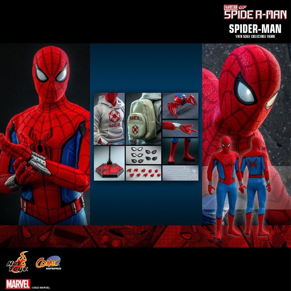 Original Hot Toys Marvel Comics Spider-Man 1/6Th Scale Cms010 ...