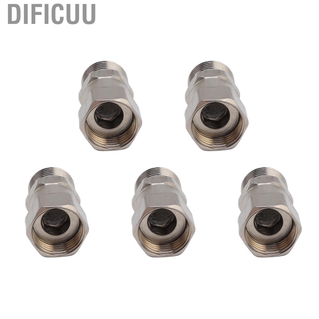 Dificuu Plumbing Pipe Adapter G1/2 Female Thread Stainless Steel Water ...