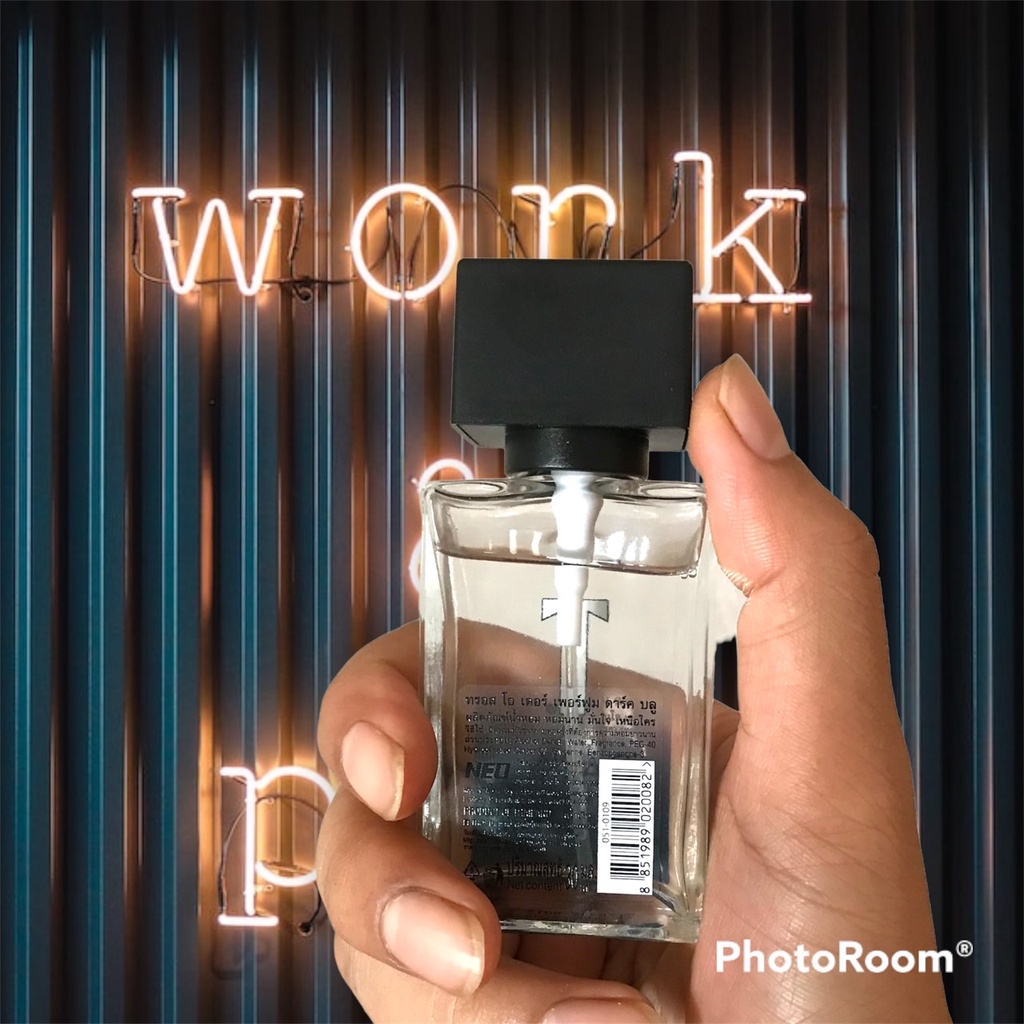 ส่งไวของแท้จากบริษัทTROS DARK BLUE Eau De Perfume ทรอสน้ำหอม น้ำหอม ...