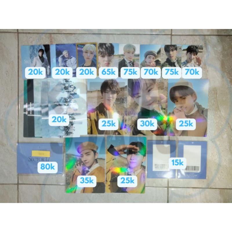 Pc SEVENTEEN SVT SECTOR 17th FACE THE SUN FTS POB WVS WEVERSE VER ...