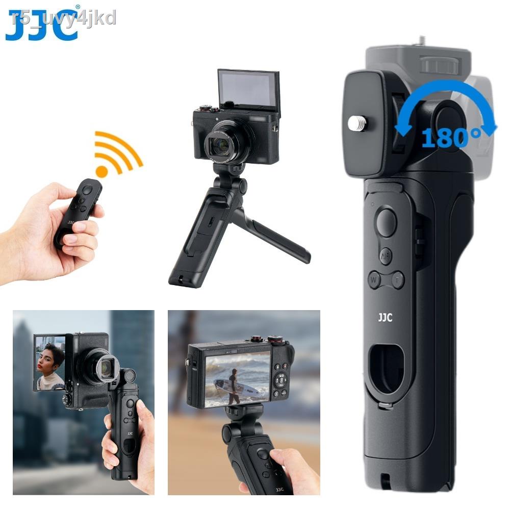 JJC HG-100TBR Bluetooth Mini Tripod Grip with Detachable Wireless Remote Control for Canon ...