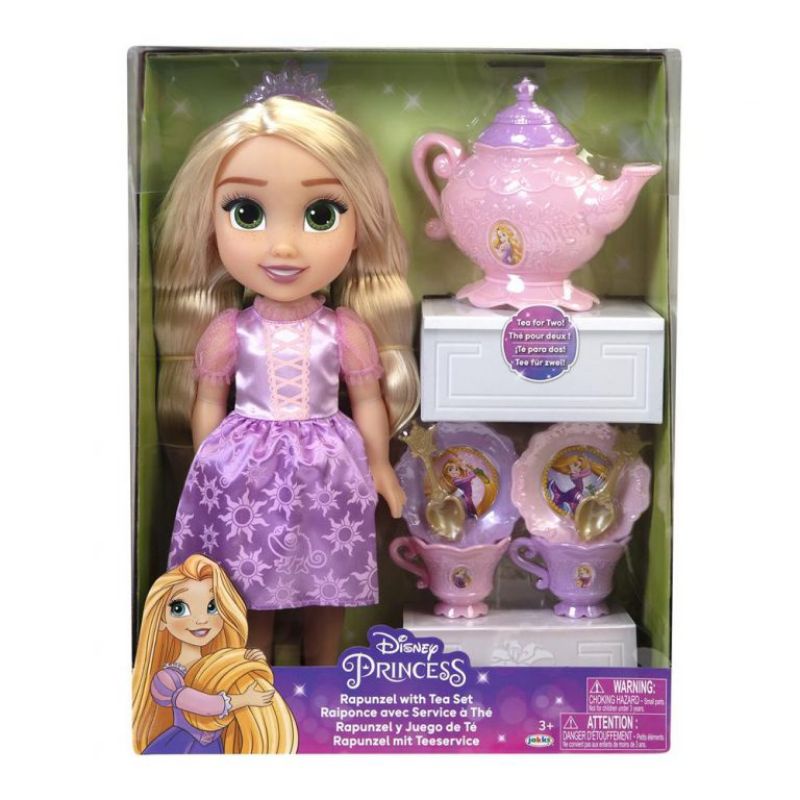 Disney Princess Rapunzel With Tea Set ตุ๊กตาเจ้าหญิง | Shopee Thailand